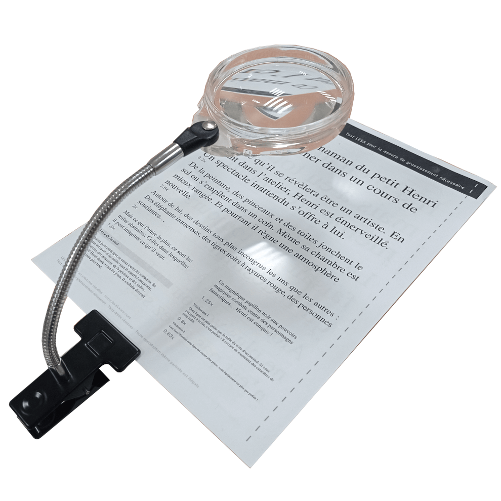 LHP Confort Magnifier - High-Powered on Flexible Stand – efalcon